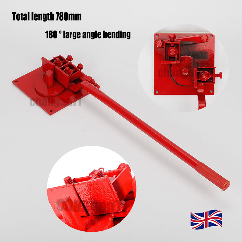 Manual Steel Bar Bender Rebar Bender Portable Construction Building B ...